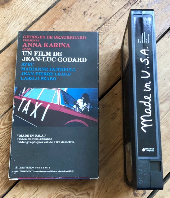 MADE IN U.S.A. Jean-Luc Godard Anna Karina French New Wave 1966 VHS ...