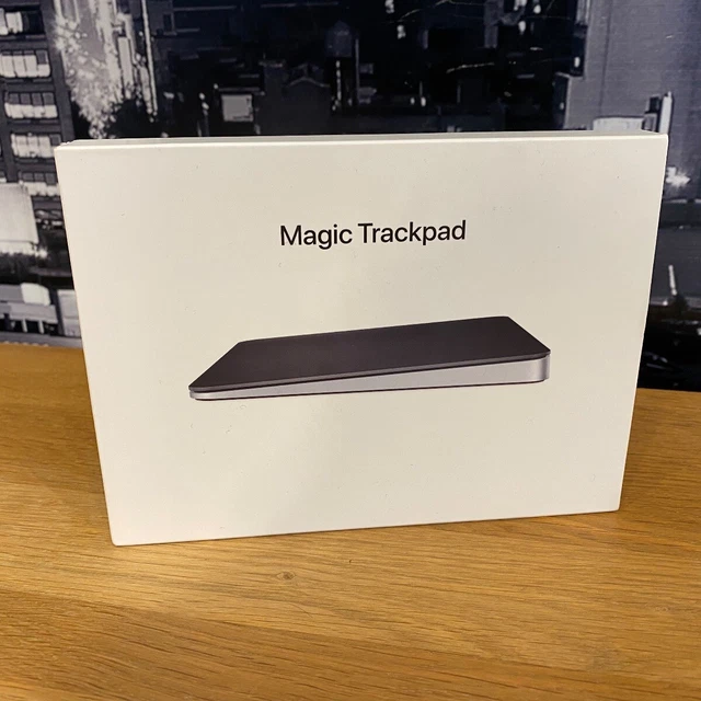 🟢 APPLE MAGIC Trackpad Black Multi-Touch Surface Lightning Model 100% ...