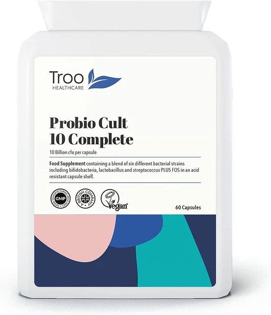 TROO HEALTH CARE Acidophilus Complete Supplement - High-Strength... £16 ...