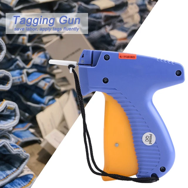 PLASTIC PRICE LABEL Tagging Gun Commercial Tagger For Clothes Garment ...