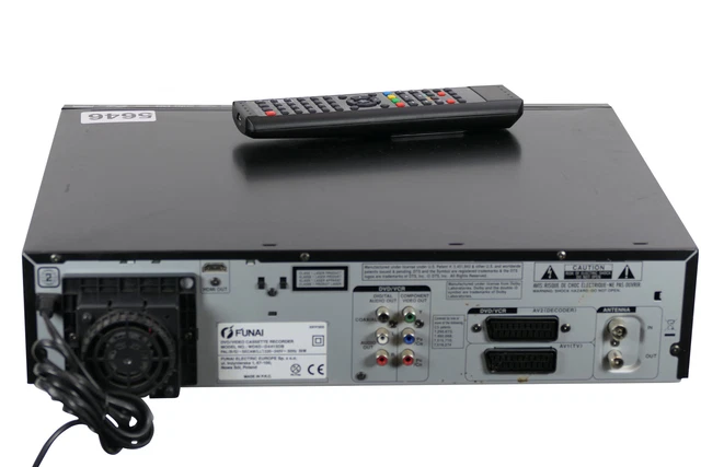 FUNAI WD6D-D4413DB - Enregistreur DVD et VHS (copie VHS sur DVD) EUR ...