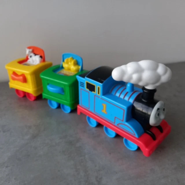 MATTEL MY FIRST Thomas The Tank Engine Activity Pop Up Engine Train £5. ...