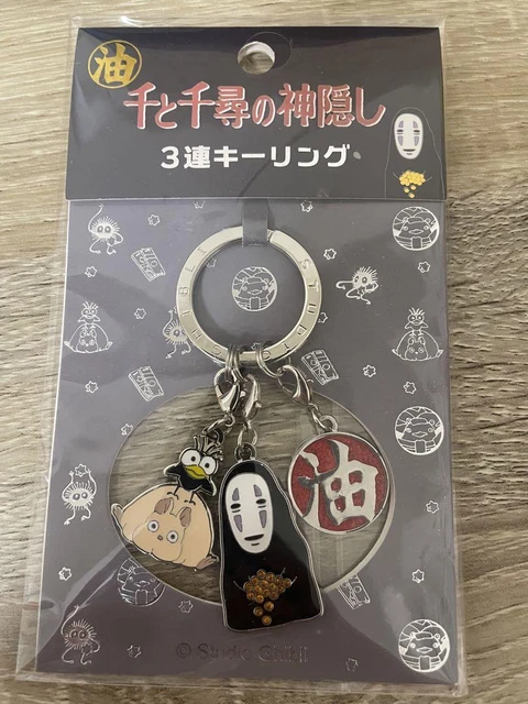 STUDIO GHIBLI SPIRITED Away Triple Key Ring £44.20 - PicClick UK