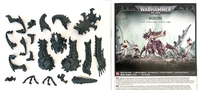 WARHAMMER 40K TYRANIDS Biovore And Tyranid Pyrovore Weapons Bits New Of ...
