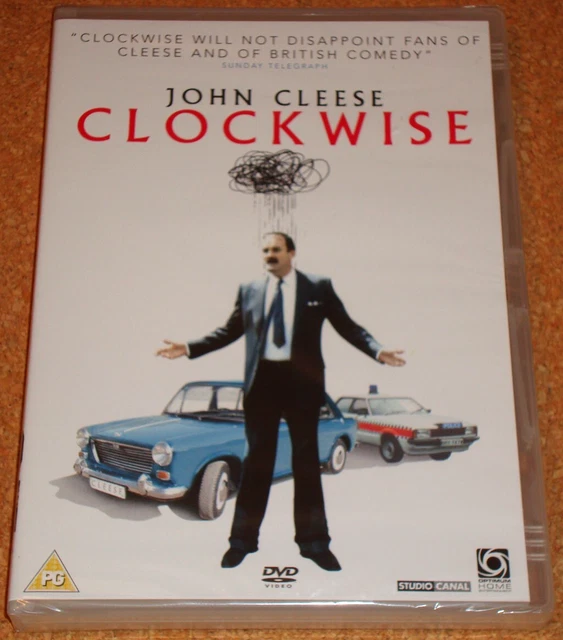 CLOCKWISE - JOHN Cleese comedy - rare UK DVD film - NEW/SEALED £7.99 - PicClick UK