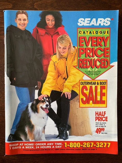 1998 SEARS EVERY Price Reduced Sale Catalogue Canada - Rare! $95.00 ...