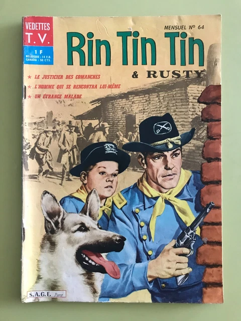 BD RÉCIT COMPLET Rintintin et Rusty n°64 EUR 2,50 - PicClick FR