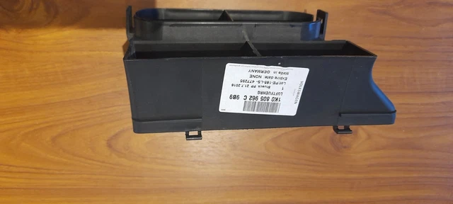VW, AUDI A3. EOS, Golf, Jetta. Air Ducting. 1K0805962C 9B9. Genuine ...