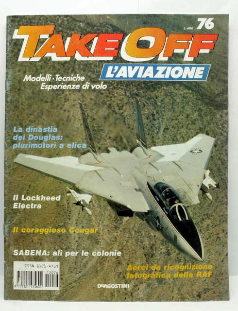 TAKE OFF L'AVIAZIONE Volume Vii N. 76 Deagostini Rivista Ediz Italiana ...