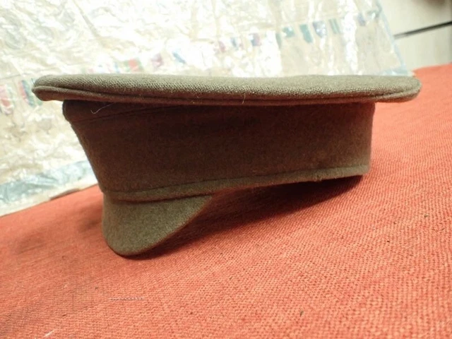 ORIGINAL WW1 BRITISH Army 1902 Pattern Peaked Cap £11.07 - PicClick UK