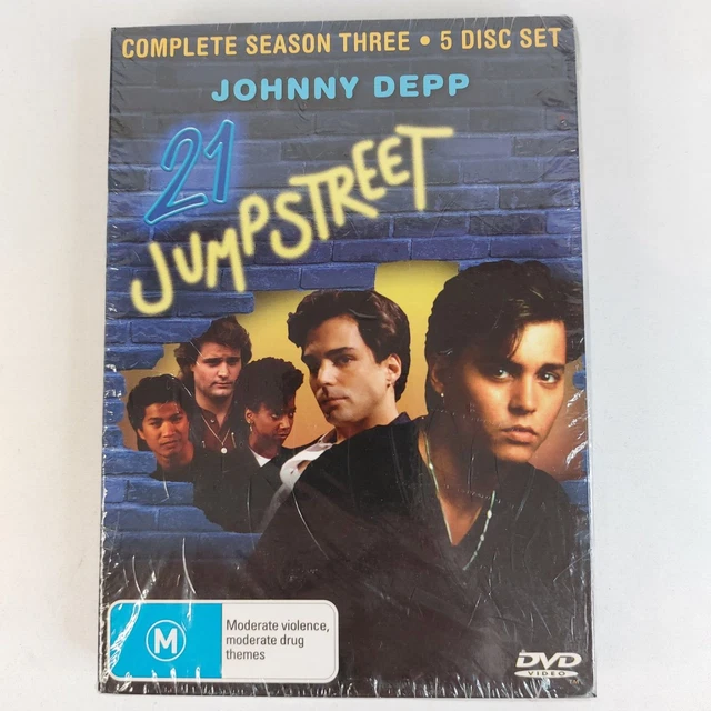 21 JUMP STREET Season 3 1988 TV Series DVD Region 4 Johnny Depp NEW ...