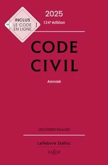 CODE CIVIL 2025, annoté. 124e éd. by Henry, Xavier | Book | condition good £33.17 - PicClick UK