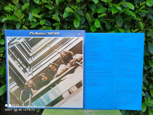 2LP THE BEATLES - BLUE ALBUM 1967-1970 - VINYL = sehr gut - APPLE ...