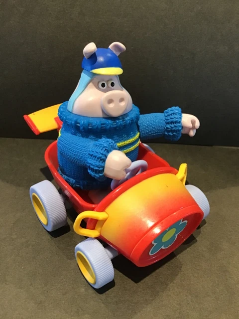 CBEEBIES TIMMY TIME Paxton Pig In Push Along Car £5.00 - PicClick UK