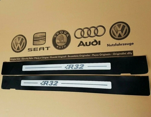 ORIGINAL VW GOLF 4 IV Mk4 R32 Entry Door Sills Strips "R32" Sticker ...