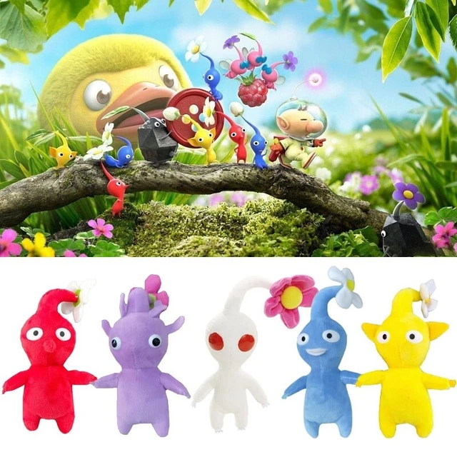 PLUSH GAME PIKMIN Toy 15cm Olimar Soft Stuffed Doll Kids Gift ...