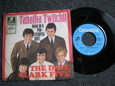 THE DAVE CLARK Five-Tabatha Twitchit 7 PS-1967 Germany-Columbia-C 23 ...
