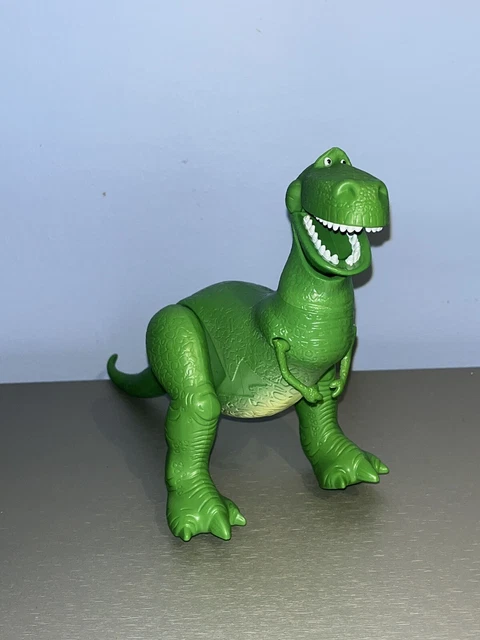 MATTEL DISNEY PIXAR Toy Story 4 Rex Poseable Figure Dinosaur Rex Green ...