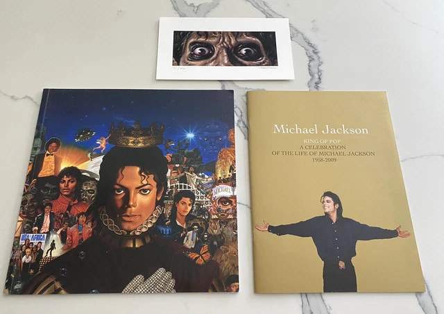 MICHAEL JACKSON FUNERAL Program, EWAF Print & “The King Of Pop” Book RARE $249.95 - PicClick AU