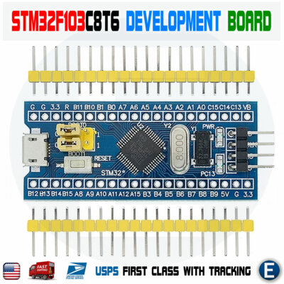 STM32F103C8T6 ARM STM32 CH32F103C8T6 System Development Board Module ...