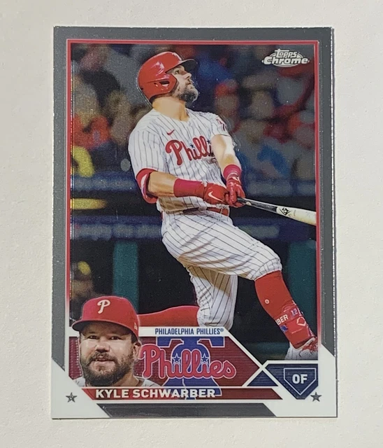 2023 TOPPS CHROME Kyle Schwarber #88 Philadelphia Phillies EUR 1,11 ...