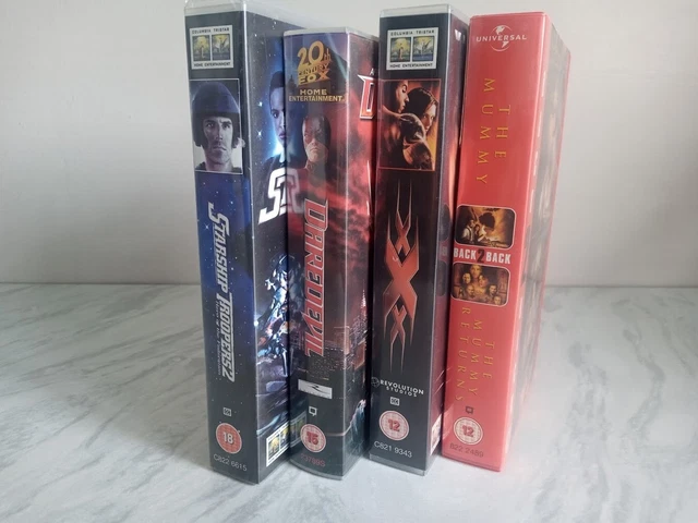 VHS FILMS BUNDLE - 5 action films £4.00 - PicClick UK