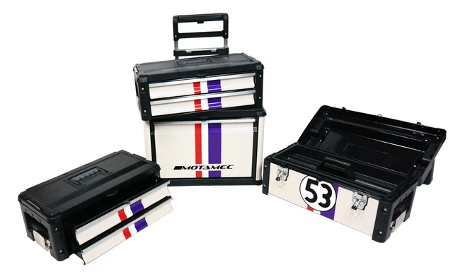 MOTAMEC MODULAR TOOL Box Trolley Mobile Cart Cabinet Chest VW Beetle ...