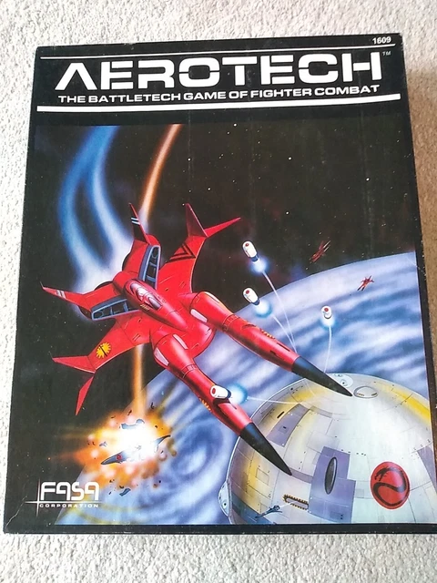 AEROTECH BATTLETECH GAME of Fighter Combat, FASA Corporation 1986 ...