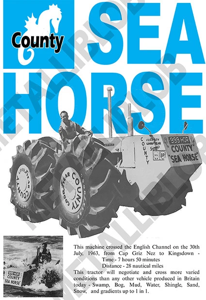 FORDSON COUNTY SEAHORSE (Tractor Crossed English Channel) - Leaflet ...