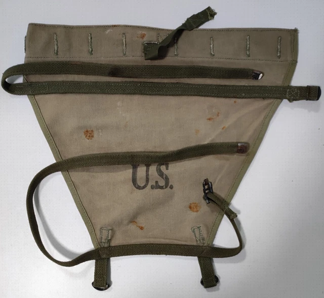 ORIGINAL WW2 PACK carrier M28 havresac US sac à dos triangle haversack ...