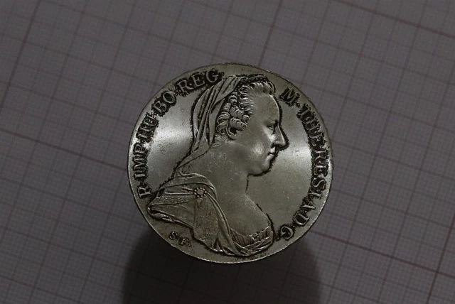🧭 🇦🇹 AUSTRIA Maria Theresia Thaler 1780 Silver Restrike B77 #Z6236 $82. ...
