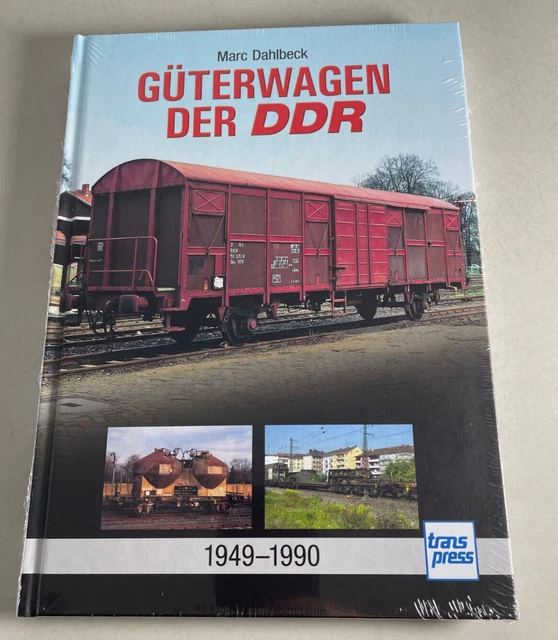 GÜTERWAGEN DER DDR 1949-1990 Deutsche Reichsbahn DR | Marc Dahlbeck | transpress EUR 19,95 ...