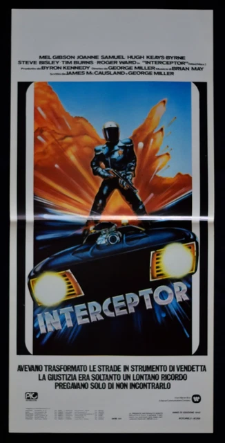 AFFICHE INTERCEPTOR MAD Max Mel Gibson 1 Édition Italienne 1979 B79 EUR 66,95 - PicClick FR