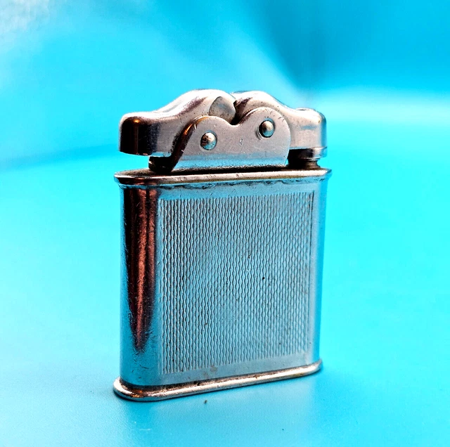RARE VINTAGE COLLECTABLE SUPERSNAP Automatic Petrol Lighter in Working ...