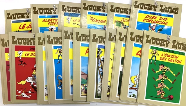 17 BD LUCKY LUKE Morris Goscinny Hachette la collection EUR 75,00 ...
