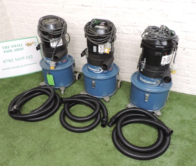 DUSTCONTROL VACUUM DC 1800 Eco 110v Dust Extractor C/W Hose & Filtes ...