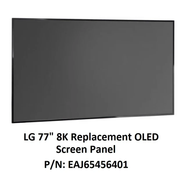 LG OLED77Z19LA OLED77ZX9LA Replacement 77" OLED Screen Panel 8K ...