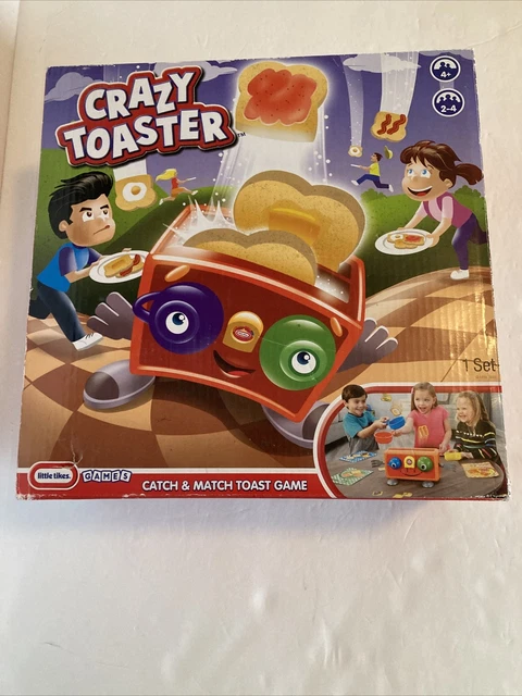 LITTLE TIKES CRAZY Toaster Preschool Game Catch And Match Toast Game £ ...