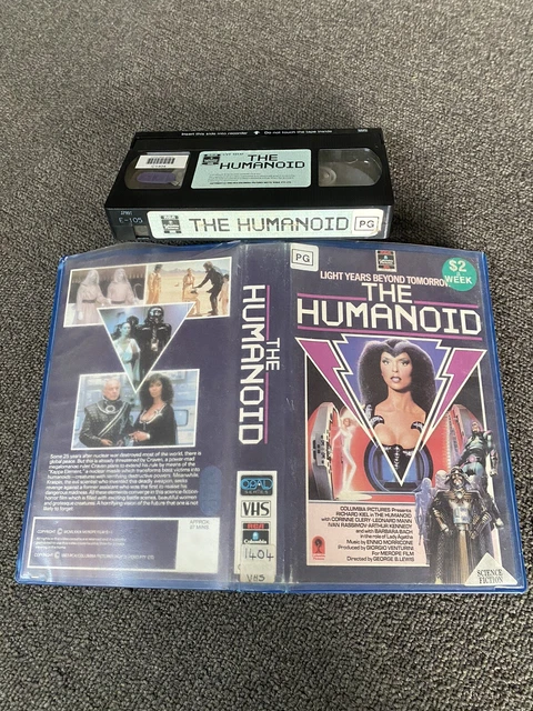 THE HUMANOID VHS/ Rare & original 1983 Sci-fi/Action RCA Video $12.00 ...