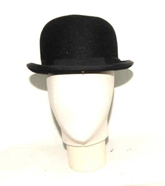 BEAUTIFUL LOCK & Co Black Felt Bowler Hat Large 59 Cm 7 1/4 £145.00 ...