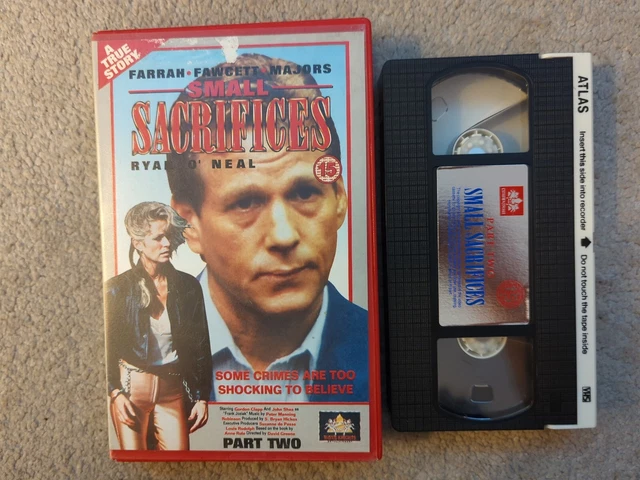 SMALL SACRIFICES PART 2 - VHS Video Big Box Ex Rental £6.99 - PicClick UK