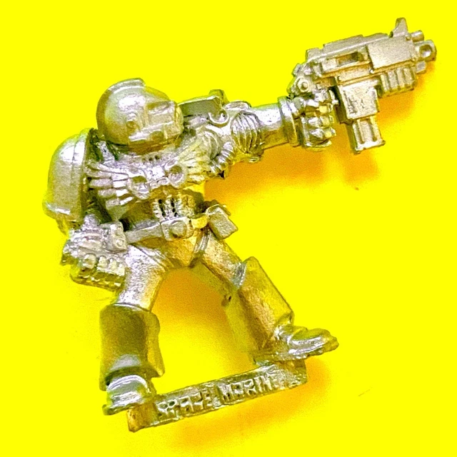 WARHAMMER 40K 🔥 UNRELEASED 🔥 Space Marine Captain 1998 🔥 ULTRA RARE ...
