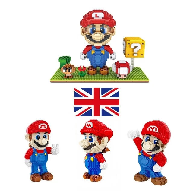 SUPER MARIO MICRO Mini Building Nano Block £14.25 - PicClick UK