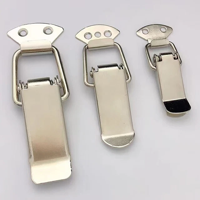 LATCH CATCH DUCK-MOUTH Buckle Hook Wooden Box Hasps Clamp Metal Spring ...