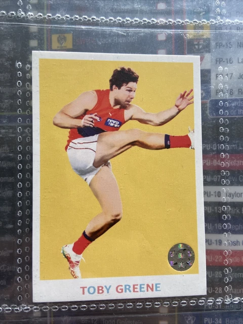 2023 RETRO TOBY greene scanlen’s footy card. 1 in 864 pack chance $300. ...
