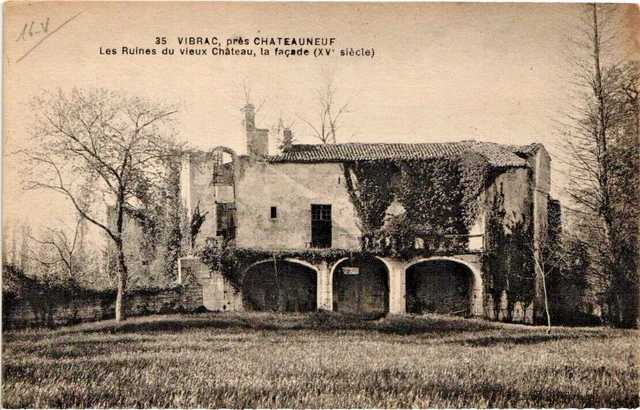 16 . VIBRAC . Les Ruines Du Vieux Chateau . La Façade EUR 4,95 ...