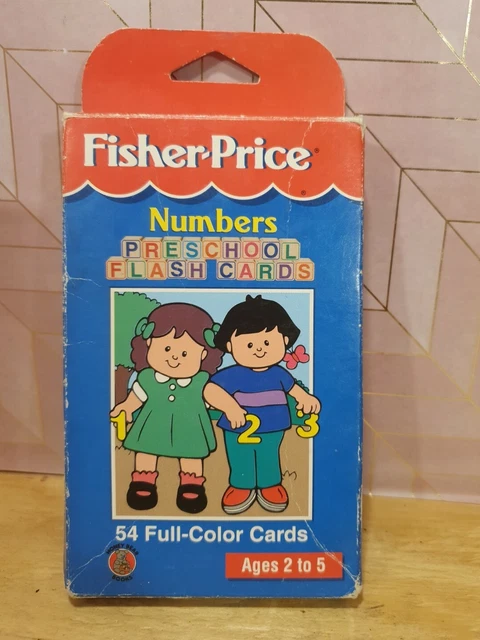 FISHER PRICE FLASH card prescolare numeri apprendimento classe ...