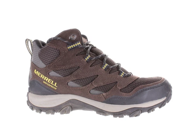 MERRELL MENS WEST Rim Brown Hiking Boots Size 8 (7755098) £35.28 ...