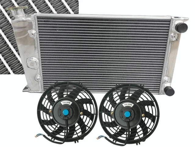 RADIATOR + FANS For VW GOLF MK1 Jetta SCIROCCO GTI SPEC 1.6 1.8 1975 ...