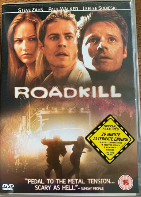 ROADKILL DVD 2001 Horreur Route Film Thriller Alias Joie Ride W / Paul ...